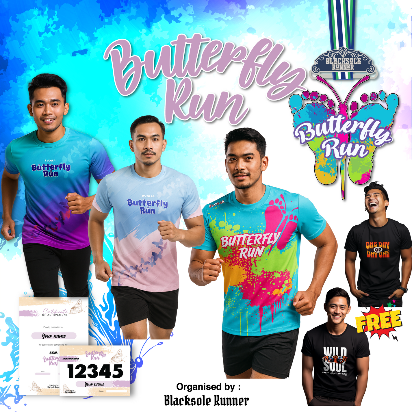 Butterfly Run – BlackSole Runner